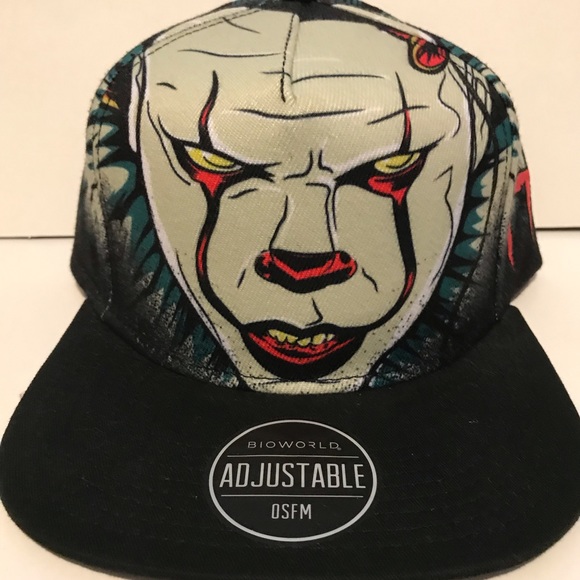 Accessories | It Pennywise Big Face Snapback Hat Brand New | Poshmark
